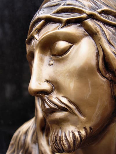 Face of jesus stock photo. Image of holiday, outdoor, gold - 2588824