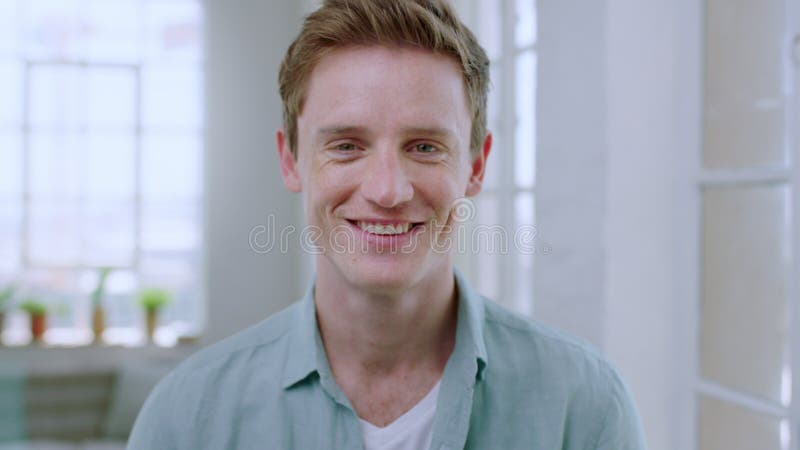 Face, Man and Architect in His Design Studio Feeling Happy with the ...