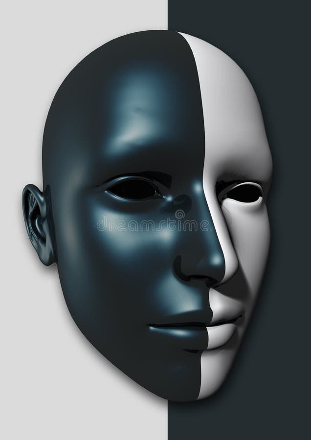 Face of a mannequin stock illustration. Illustration of white - 30442152