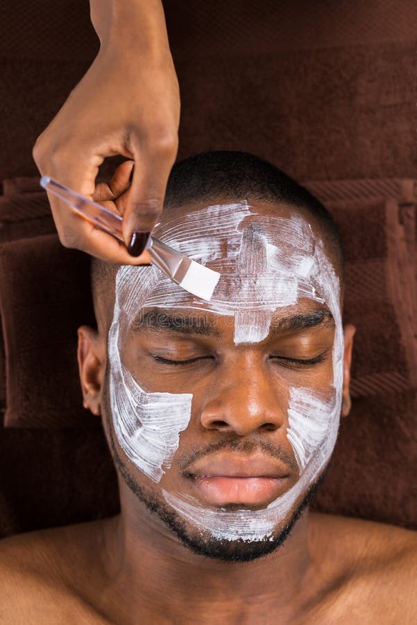 Applied Facial Man Mask To Stock Photos - Free & Royalty-Free Stock ...