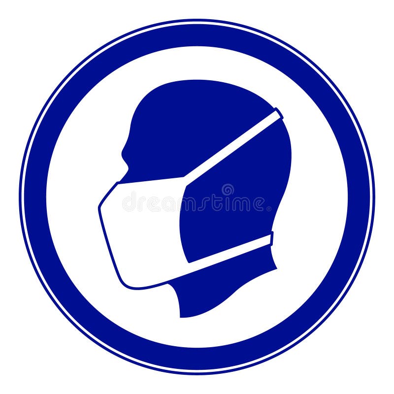 Face mask icon stock vector. Illustration of procedure - 185947772