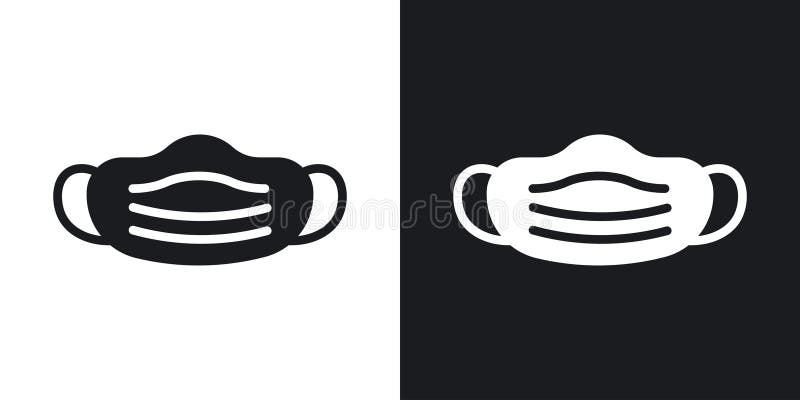 Face mask icon vector stock vector. Illustration of icon - 348262924