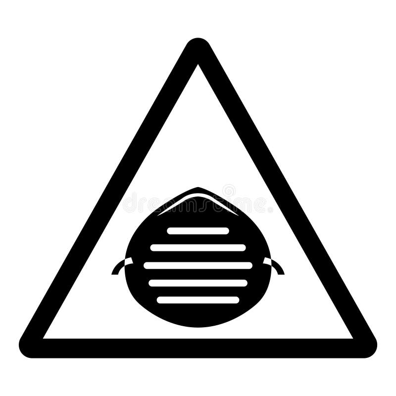 Face MAsk Symbol Sign, Vector Illustration, Isolate on White Background ...