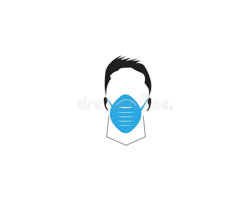 Face Masks Human Image Vector Illustration Stock Illustration ...