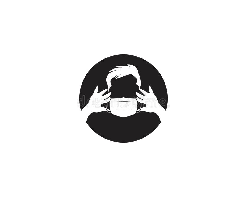 Face Masks Human Image Vector Illustration Stock Illustration ...