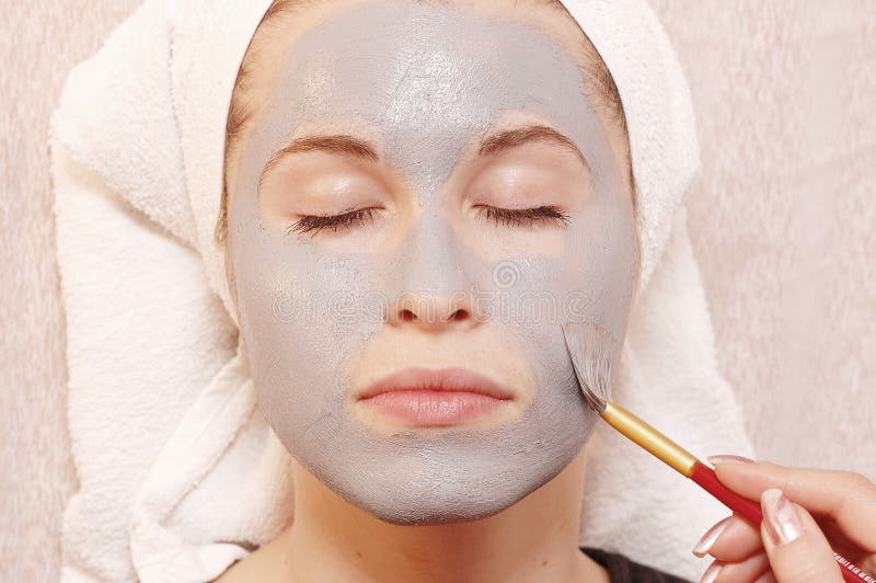 Face massage stock photo. Image of women, wellness, relax - 631228
