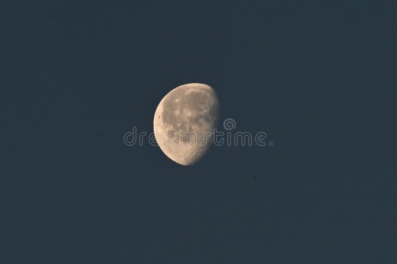 The face of the moon. stock photo. Image of full, surface - 291099268