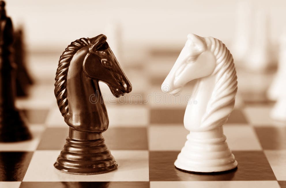Face Off stock image. Image of chess, competition, head - 5762229