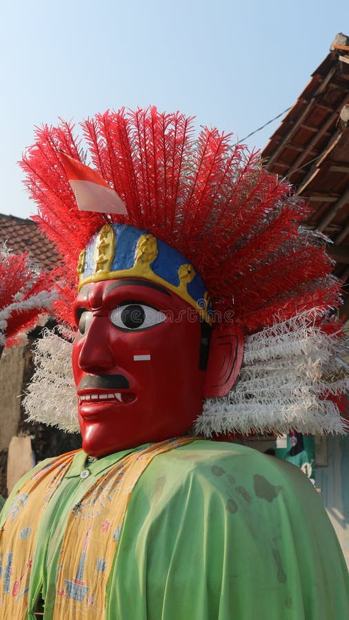 Face of ondel-ondels stock photo. Image of traditional - 288715020