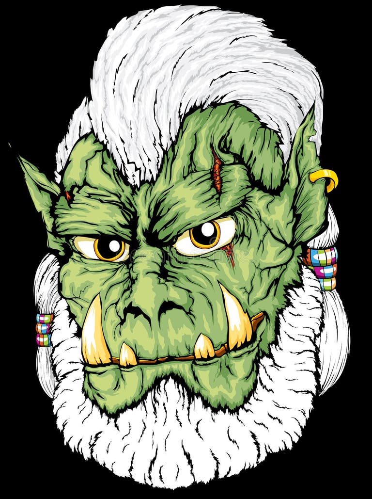 Orc Face Stock Illustrations – 1,599 Orc Face Stock Illustrations ...