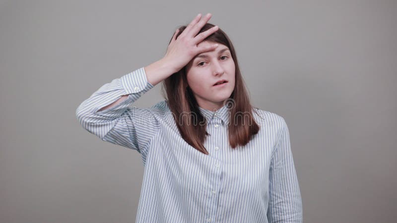 Face Palm, Disappointed Slapping Head Due To Mistake, Oversight or Epic ...