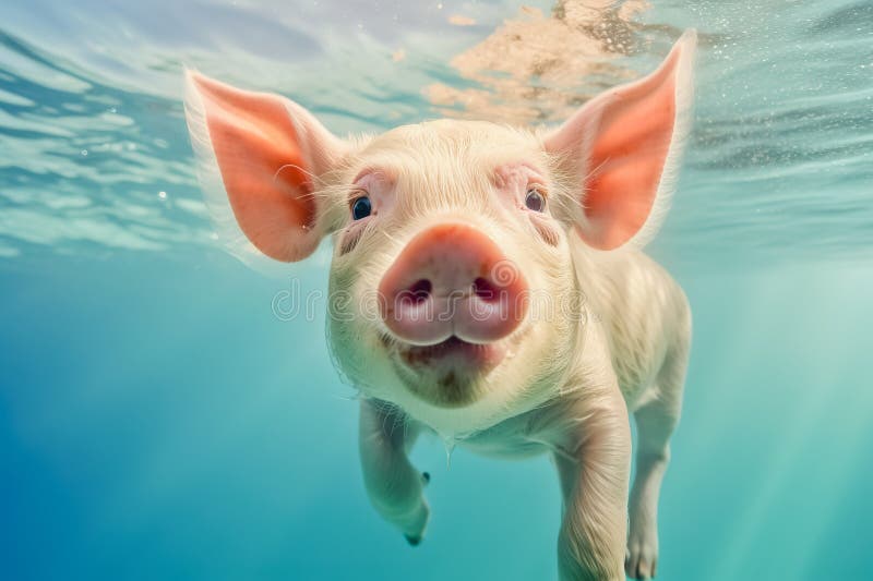 Pig Underwater Stock Illustrations – 310 Pig Underwater Stock ...