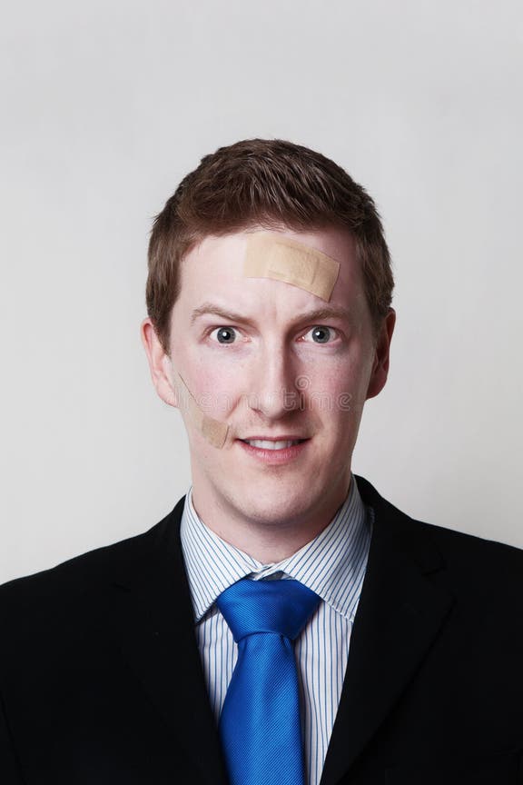 Face plaster stock image. Image of funny, plaster, skin - 23279977