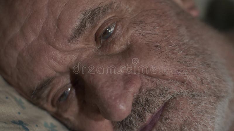 Old Poor Man Sleeping at Home Stock Video - Video of beggary, hunger ...