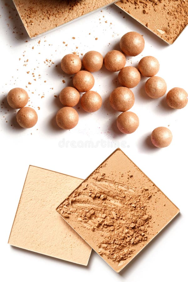 Face powder stock image. Image of makeup, treatment, brush - 11416605