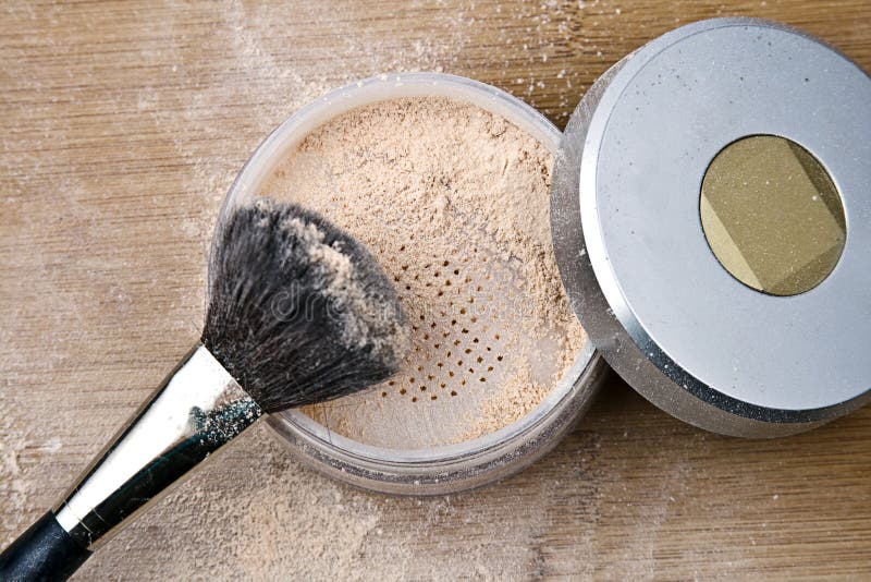 Face Powder stock image. Image of shot, container, face - 9284213