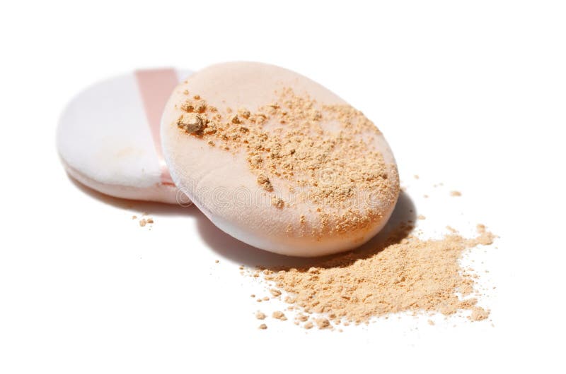 Face Powder and Applicators Stock Photo - Image of macro, objects: 8359424
