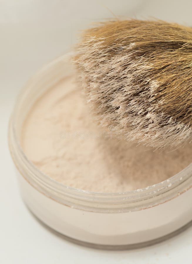 Face powder stock photo. Image of cosmetic, beauty, product - 52852974