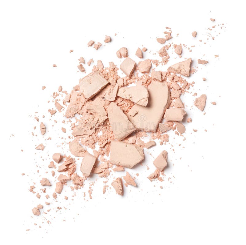 Face powder stock image. Image of compact, crumbled, beautiful - 44634453