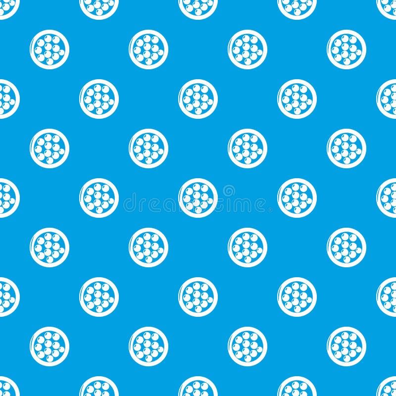 Face Powder Pattern Vector Seamless Blue Stock Vector - Illustration of ...