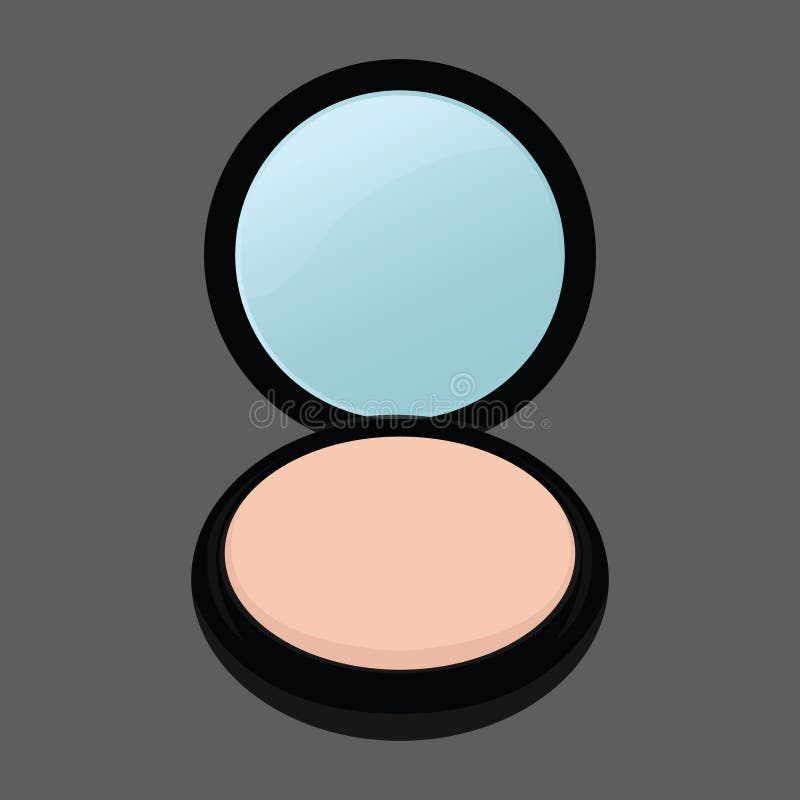 Face Powder. Vector Illustration Decorative Design Stock Vector ...
