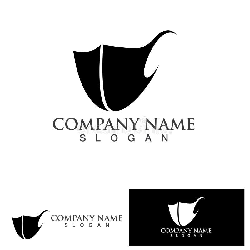 Face Protection Mask Vector Logo. Medical Mask Logo Vector Icon ...