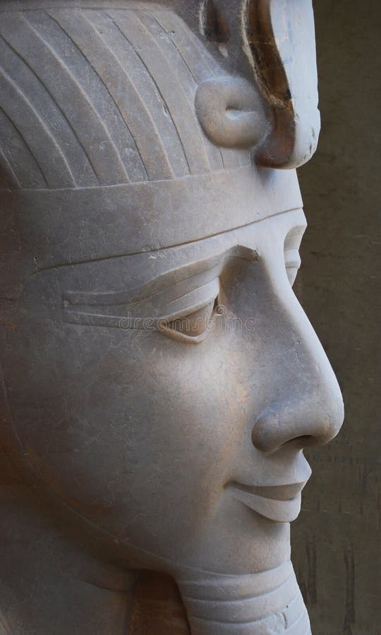 Face of Ramses II,Abu Simbel, Egypt. Stock Photo - Image of pharaoh ...