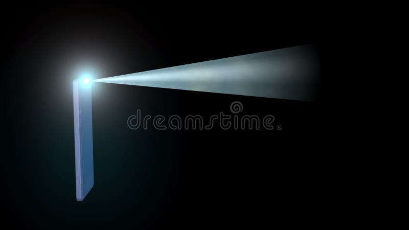 Face Recognition , Biometric Verification and Scanning Ray, Light Beam ...