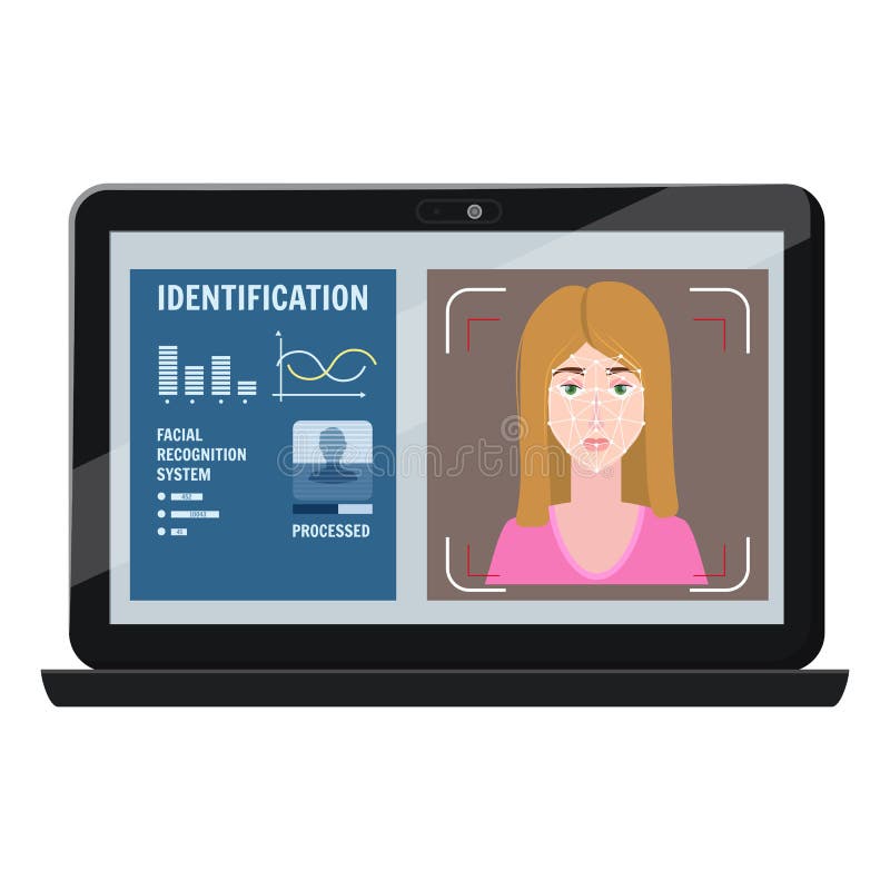 Face Recognition. Identification of a Biometric Person, Personality ...