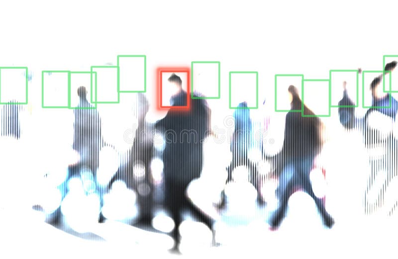 Face Recognition Technology Concept Stock Illustration - Illustration ... Face Recognition Technology Concept Stock Illustration - Illustration ...