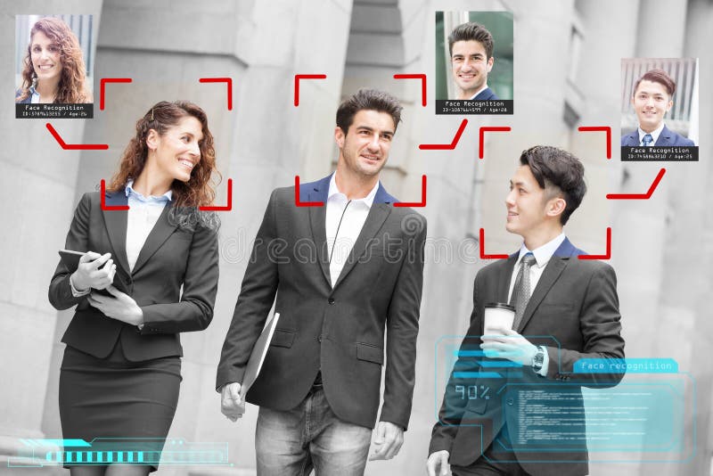 Face Recognized System Concept Stock Photo - Image of password, machine ... Face Recognized System Concept Stock Photo - Image of password, machine ...