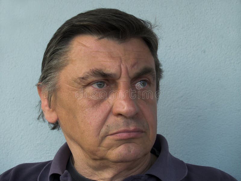 Face / Resolute Man stock image. Image of facial, cicatrix - 2227803