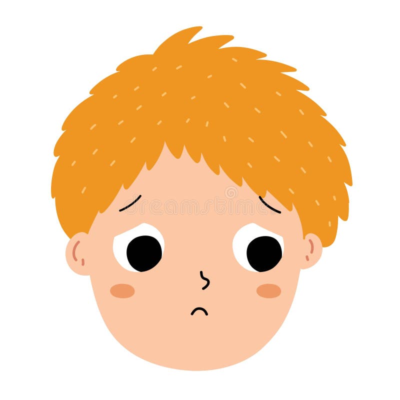 Confused Little Boy Portrait Stock Image - Image of little, expressions ...