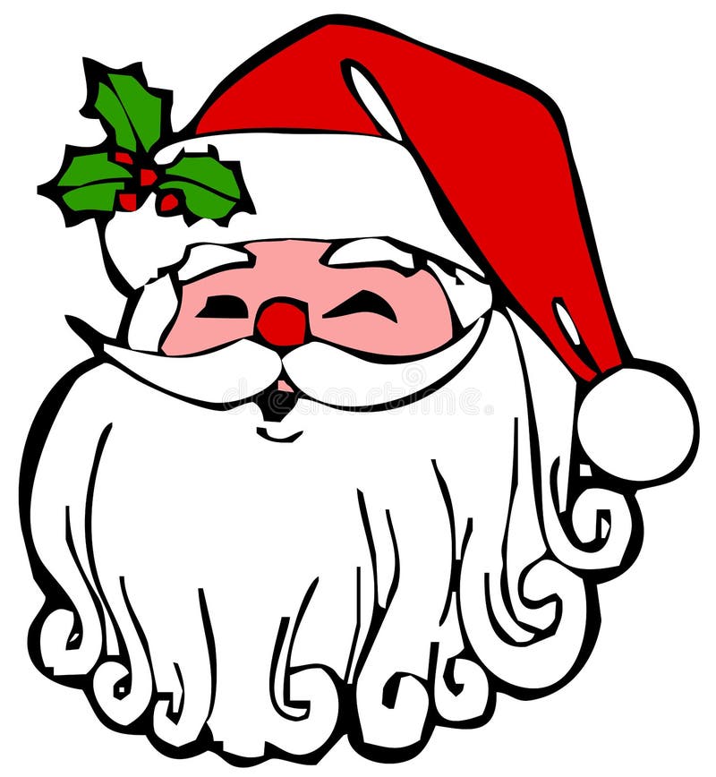 Bah Humbug Smiley Wearing Hat Stock Illustration - Illustration of ...