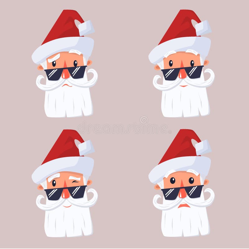 Face santa claus stock illustration. Illustration of claus - 62333545