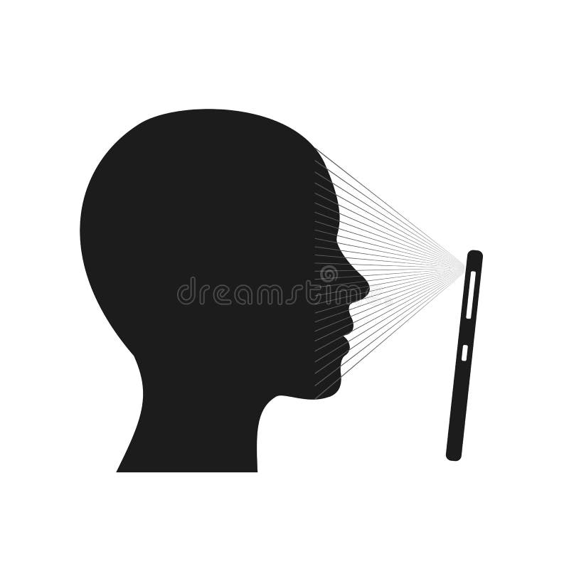 Face Scan Isolated Icon. Simple Element Illustration from Smart House ...