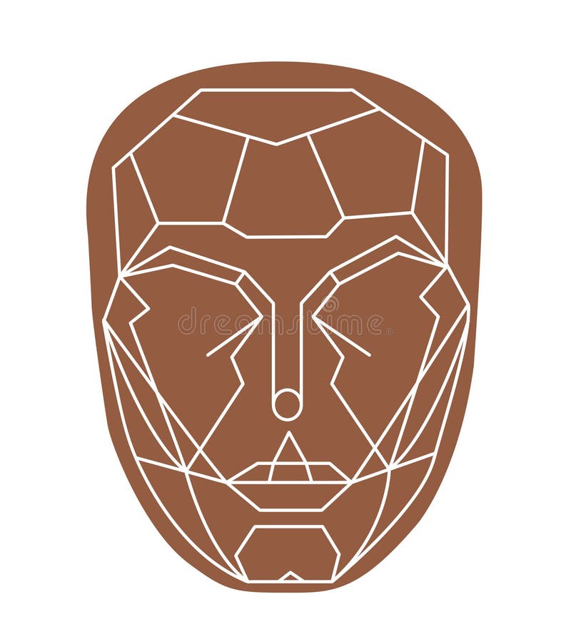 Beautiful Face Shape , Perfect Face Stock Vector - Illustration of ...