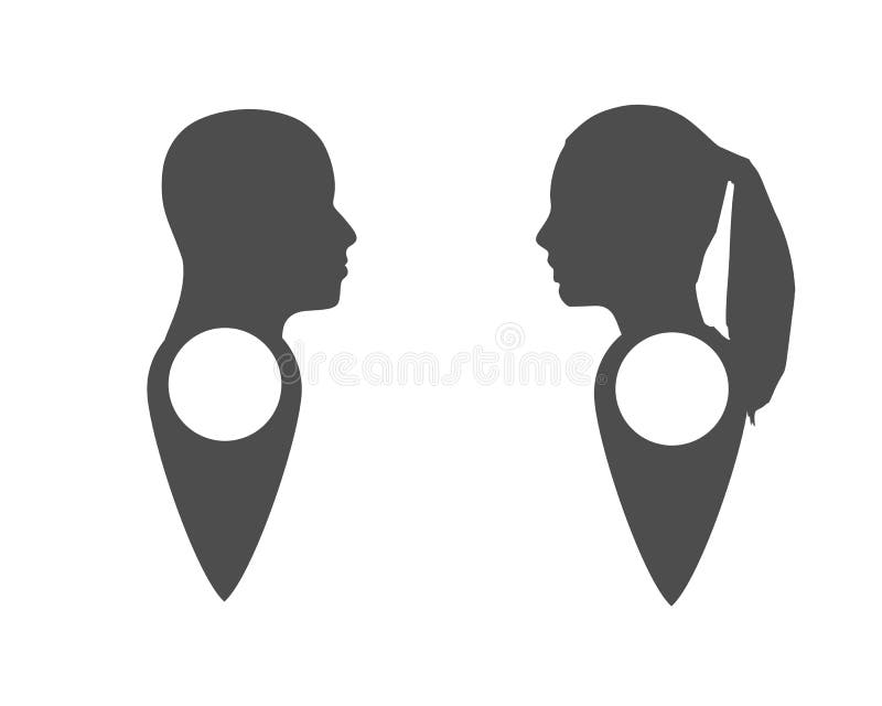 Face Side Profile Outline Stock Illustrations – 4,190 Face Side Profile ...