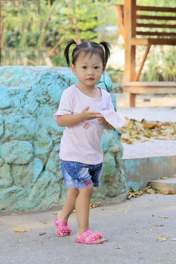 The Face of a Small Child is Smiling Happily Stock Photo - Image of ...