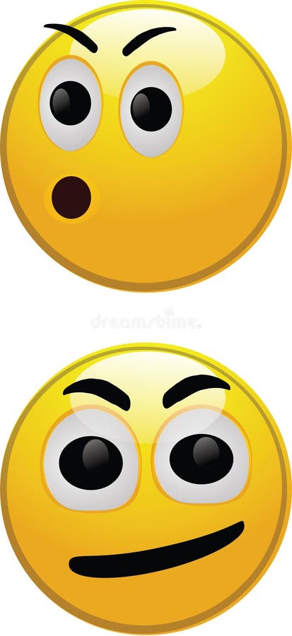 Smiley Face Emoji. Vector Internet Chat Icon Stock Vector ...
