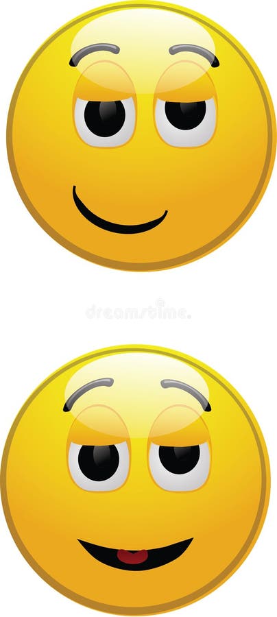 Smiley Face Emoji. Vector Internet Chat Icon Stock Vector ...