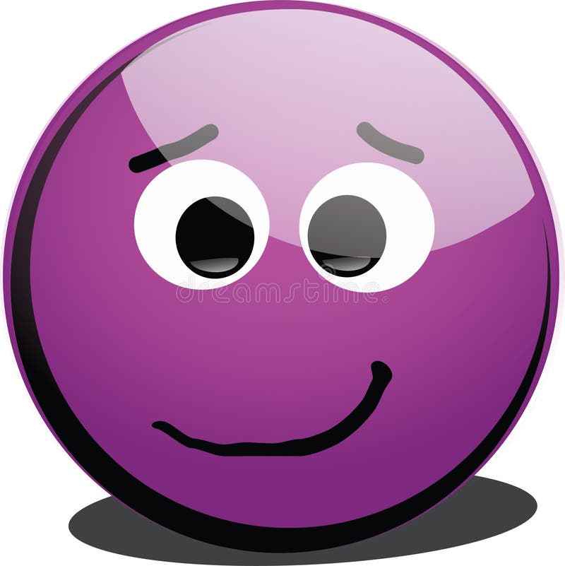 Smiley Face Emoji. Vector Internet Chat Icon Stock Vector ...