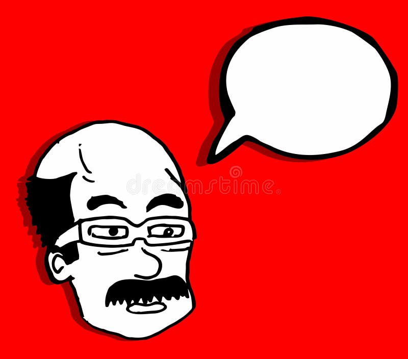 Face talking stock vector. Illustration of declare, design - 22574840