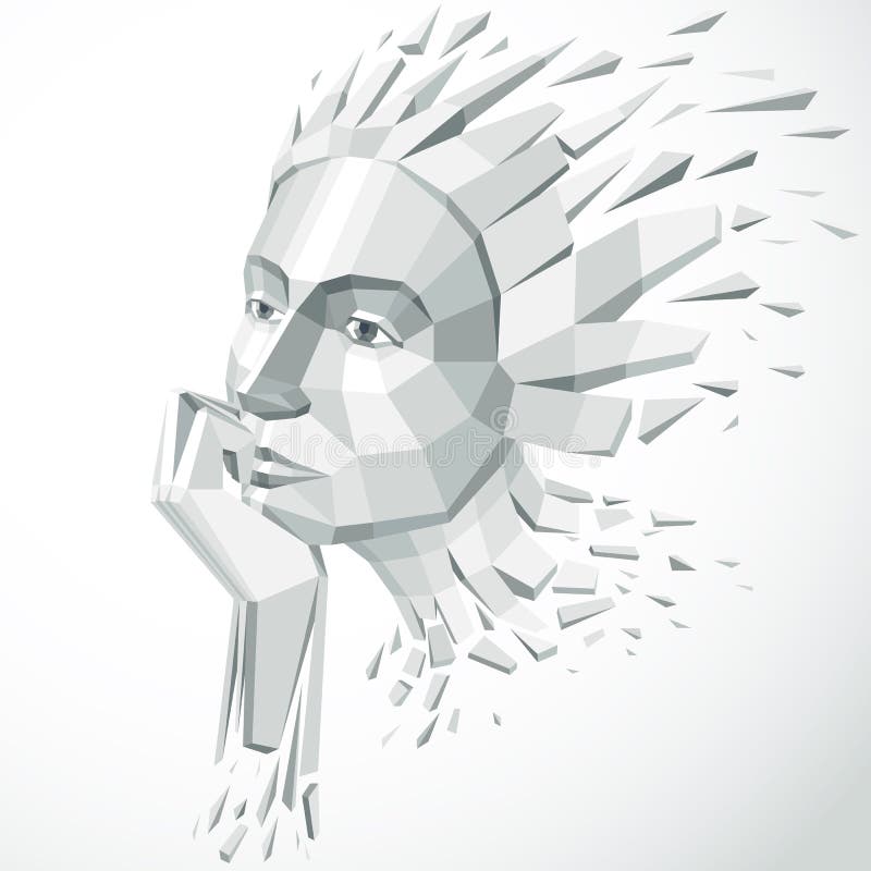 Brain Explosion Drawing