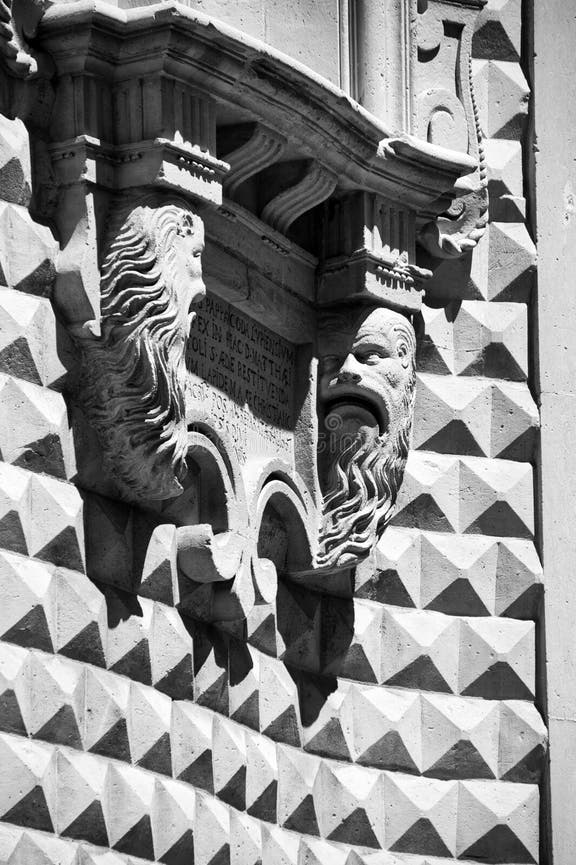 Face To Face in Light and Dark Stock Photo - Image of pattern, puglia ...