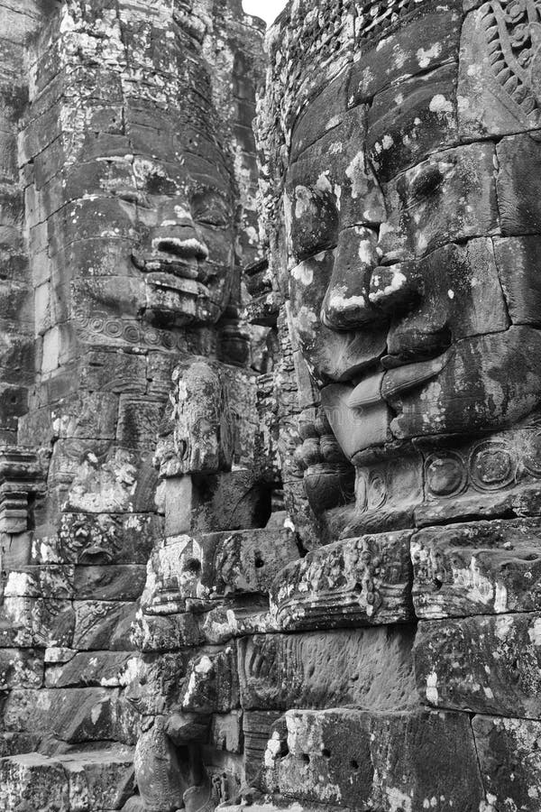 Face tower of Bayon Temple stock photo. Image of angkor - 57969758