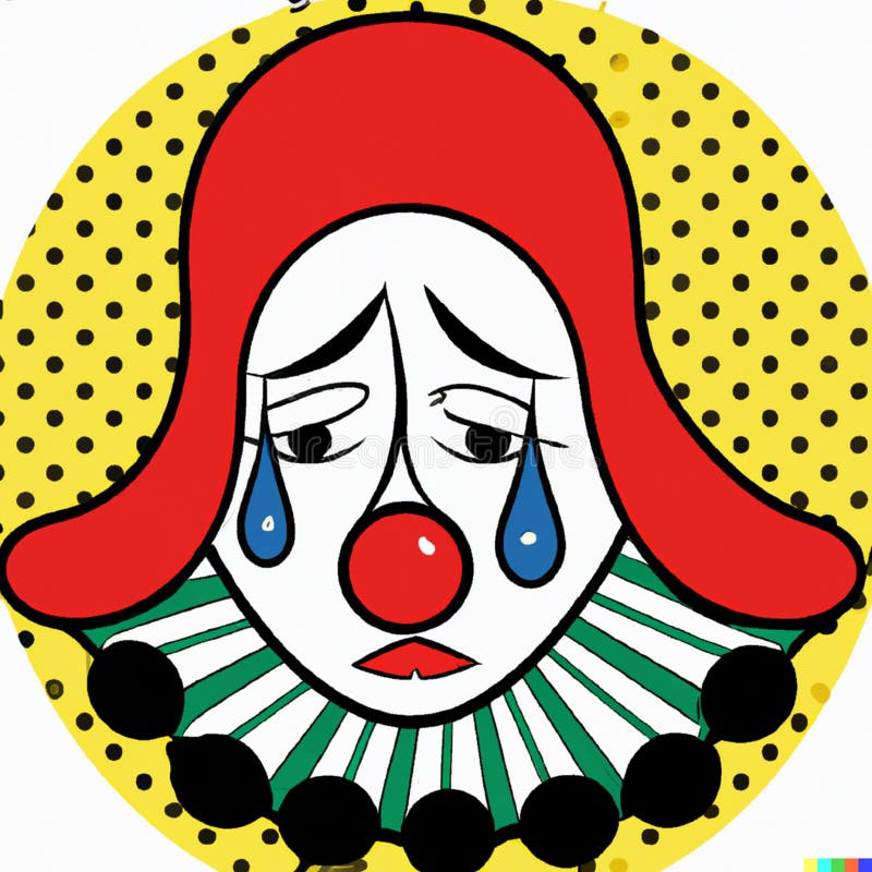 Sad Clown Face Sketch Stock Illustrations – 54 Sad Clown Face Sketch ...