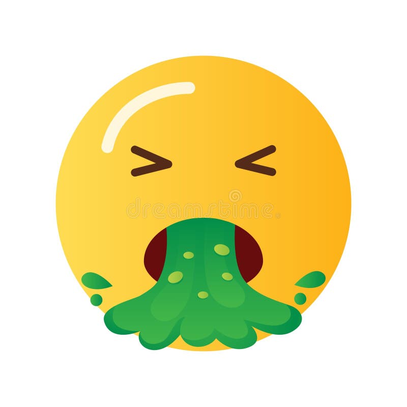 Face Vomiting Icon Vector Image. Stock Vector - Illustration of symbol ...