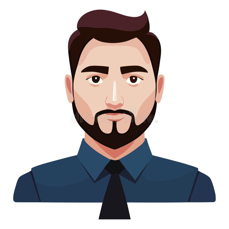 Face man stock vector. Illustration of person, sketch - 277717453