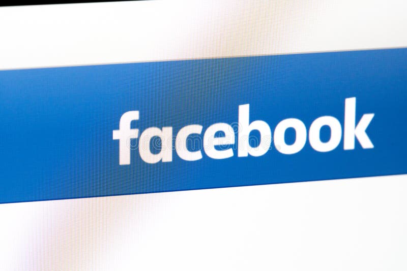 Facebook Application on Laptop Close-up Editorial Photo - Image of ...